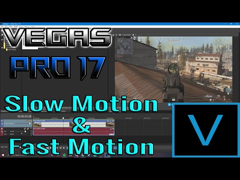 Vegas Pro 17 Tutorial | Slow Motion/Fast Motion Effects