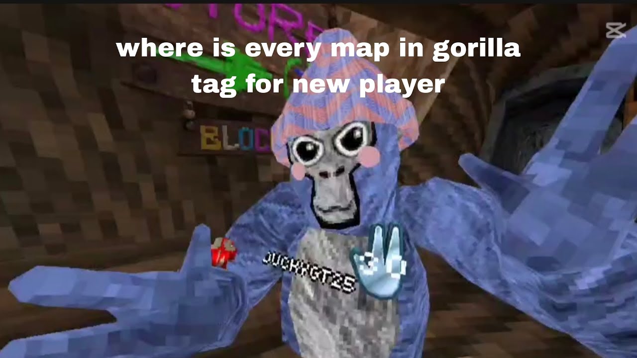every map in gorilla tag and where are them - YouTube