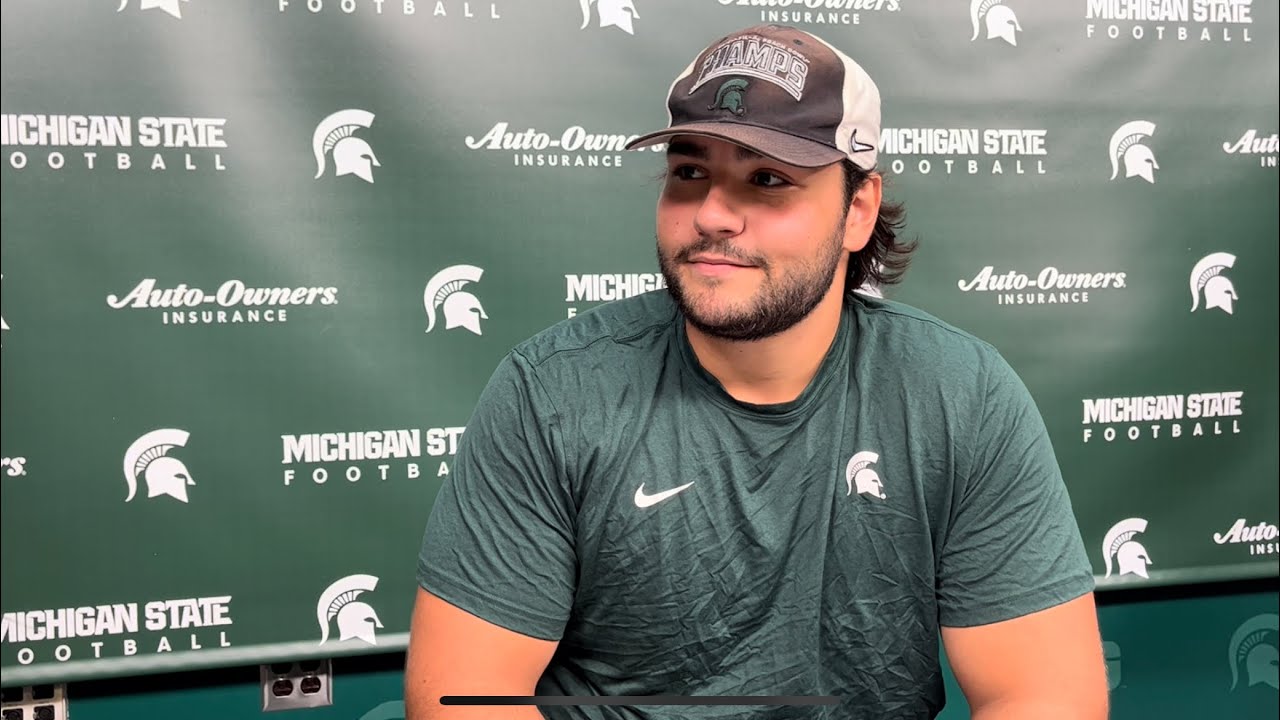 Fall Camp ‘23: Geno VanDeMark comments on MSU O-line, tailbacks and ...