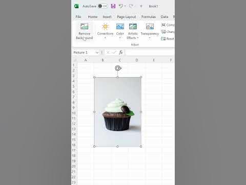 How to remove backgrounds from images in Excel #excel #exceltutorial # ...
