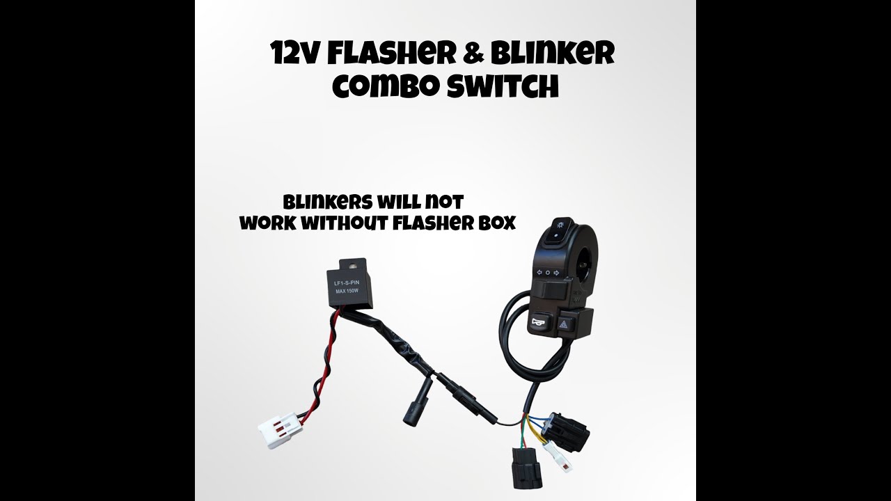 EMF Combo Blinker Switch - YouTube
