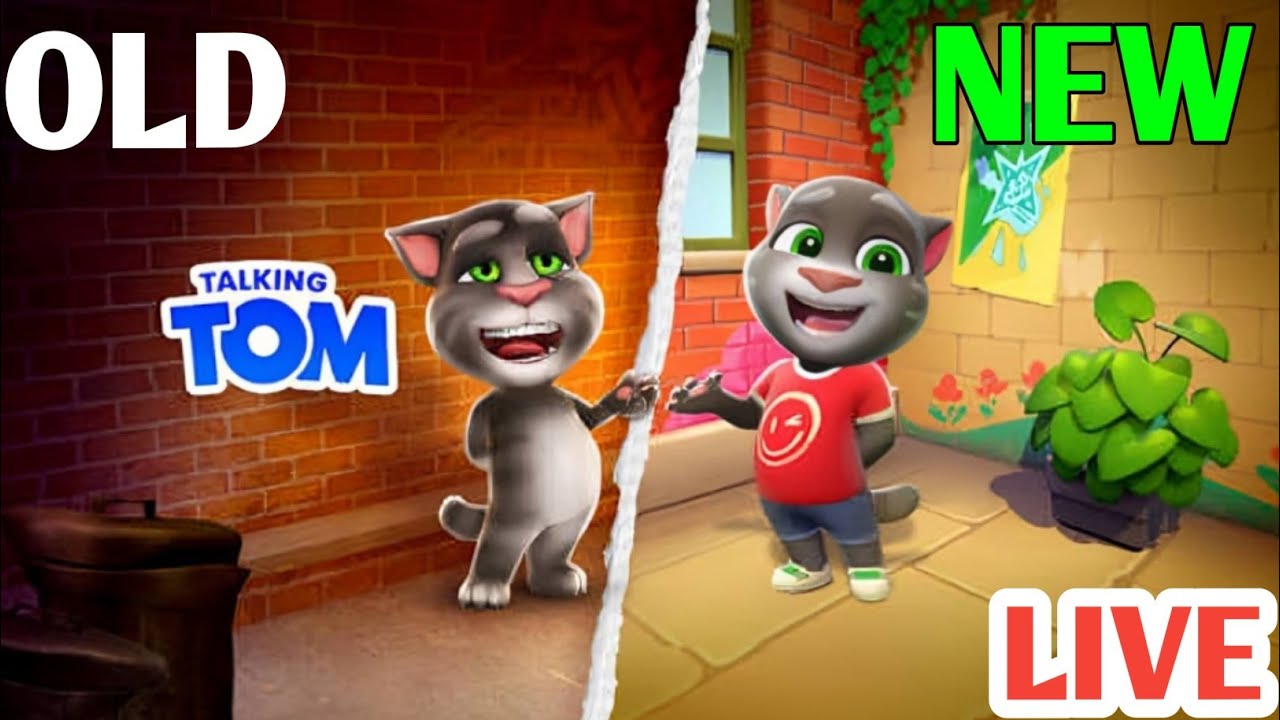 Old Tom Cat vs new Tom 2025 😱 evoletion Who Wins? | Epic Battle! - YouTube