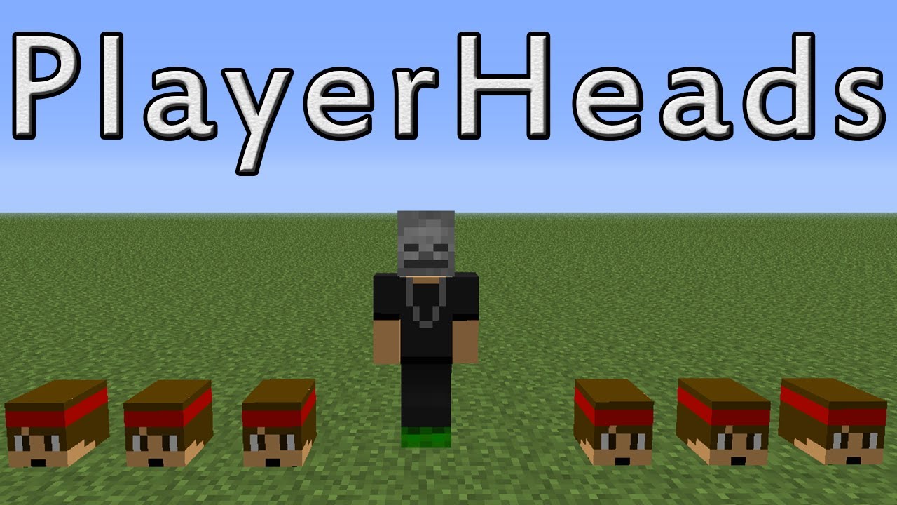 How to install and use Playerheads for your Minecraft server! - YouTube