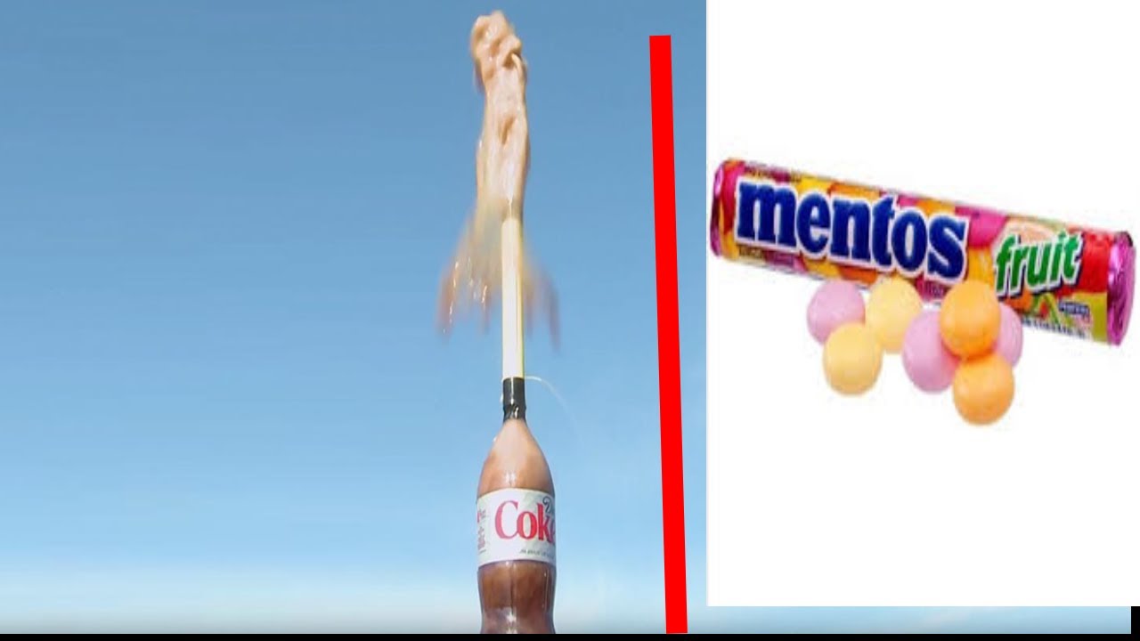 Mentos Challenge 2 - YouTube