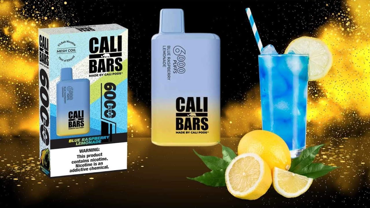 Cali Bar🌬️💨 Disposable Vape🌬️💨 Blue Raspberry Lemonade - YouTube