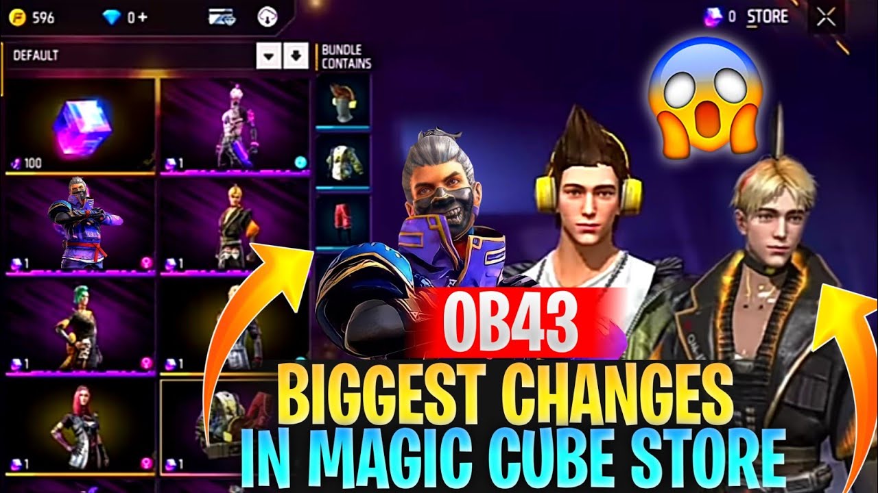 MAGIC CUBE BIGGEST UPDATE OB43 2024 🔥 | MAGIC CUBE NEW BUNDLES | OB43 ...