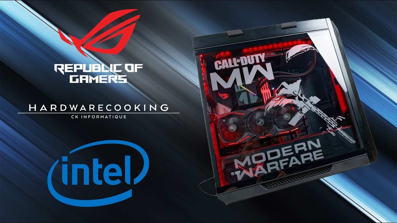 The ROG&ROLL 2 COD MW - Un Build HardwareCooking à la PGW 2019 ! - YouTube
