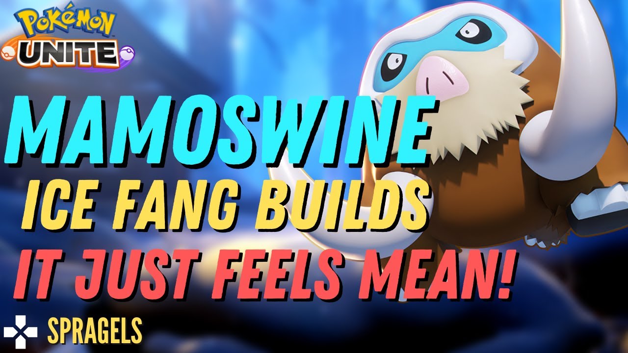 Mamoswine Ice Fang Builds! *It's SO MEAN* - Pokémon Unite - YouTube