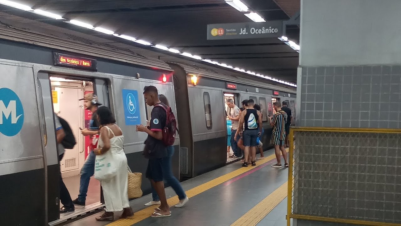 VEJA COMO É A ESTAÇÃO ESTÁCIO RIO DE JANEIRO BRASIL, NO FINAL DE SEMANA ...
