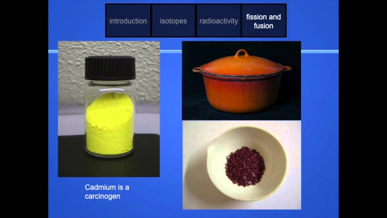ChemWiki Elemental Video: Cadmium (Chemical Properties) - YouTube