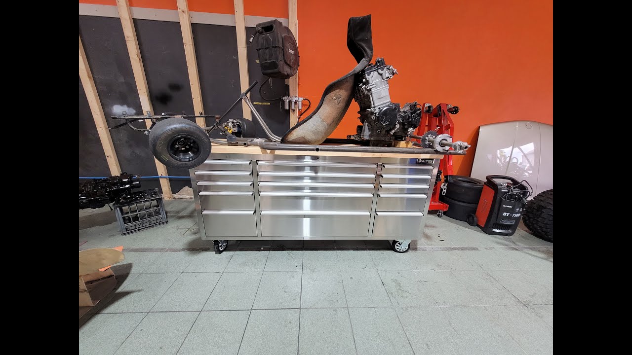 BUILDING 800HP HAYABUSA KART ON A TOOLBOX - YouTube