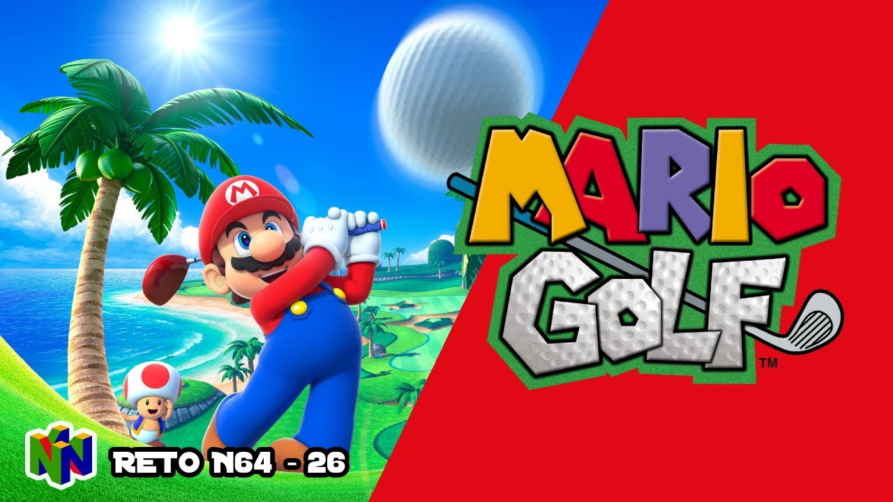 ⛳ MARIO GOLF | NINTENDO 64 🎮 | RETO N64 | ENCICLOPEDIA NINTENDO 64 ...