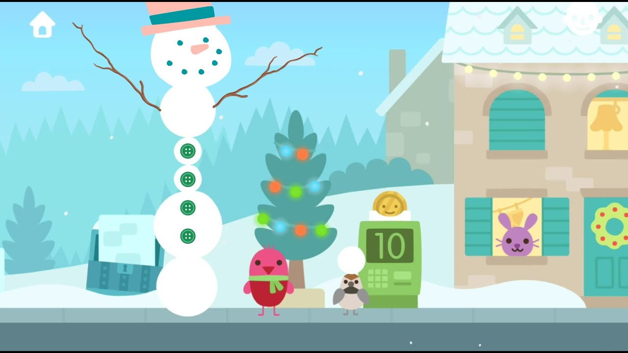Huge snowman. Sago Mini World "Winter City" #sagomini #games #nocoment ...