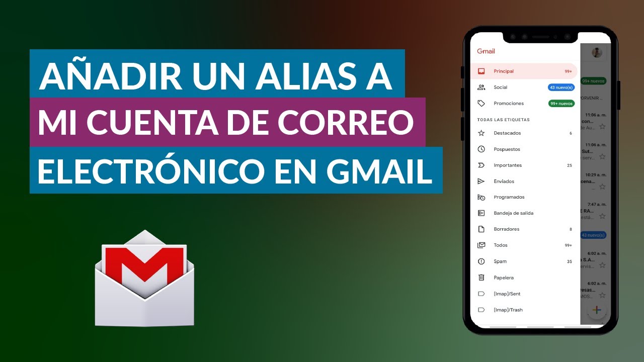 Cómo Crear o Añadir un Alias a mi Cuenta de Correo Electrónico en Gmail ...