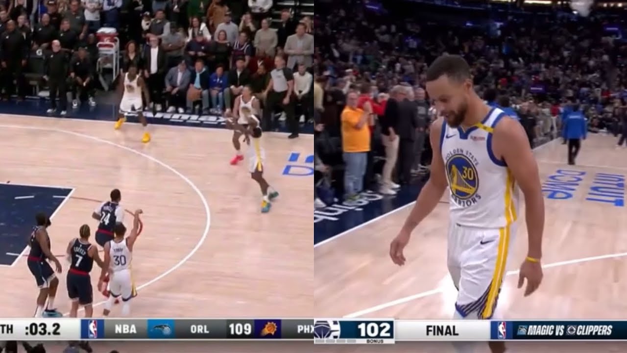 Steph Curry so sad after teammates f*** it up while he got triple ...