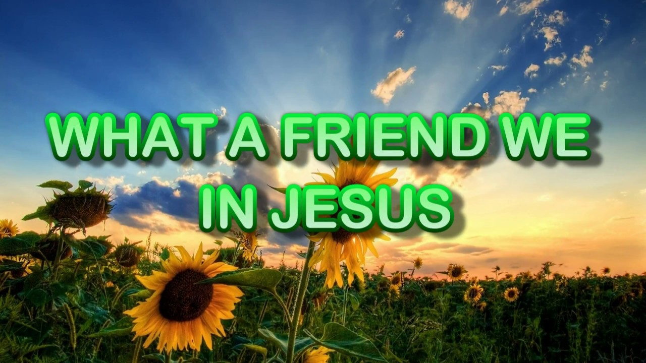 WHAT A FRIEND WE HAVE IN JESUS | REFORMATION HYMNAL | HYMN #512 - YouTube