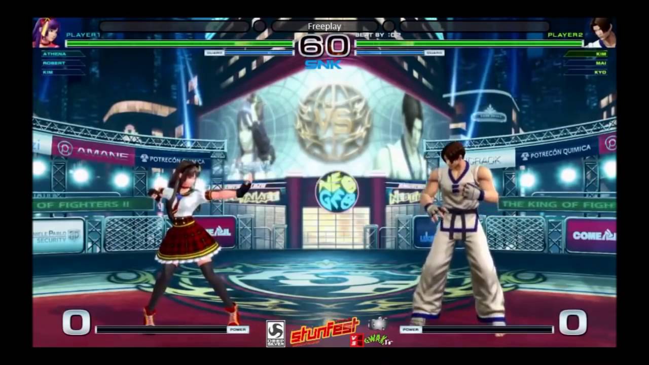 Kof XIV Athena Asamiya - YouTube