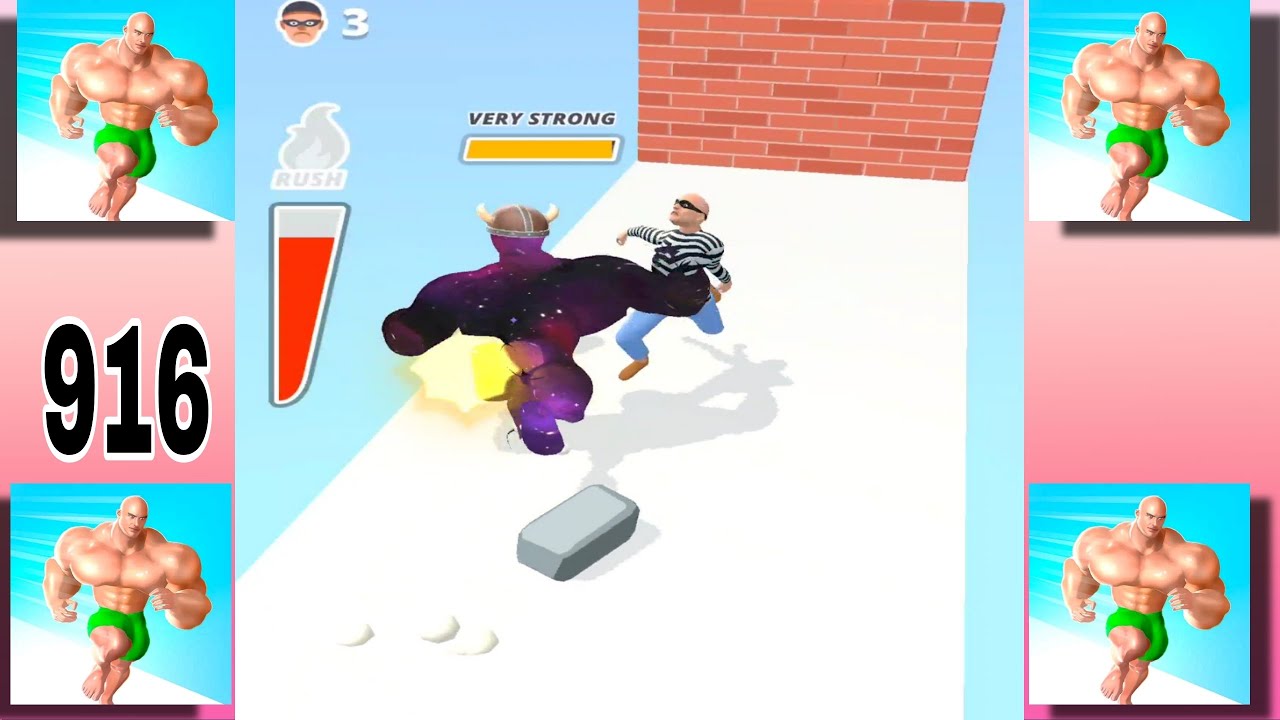 Muscle Rush : GameplayWalkthrough Android.ios All Levels (part 916 ...