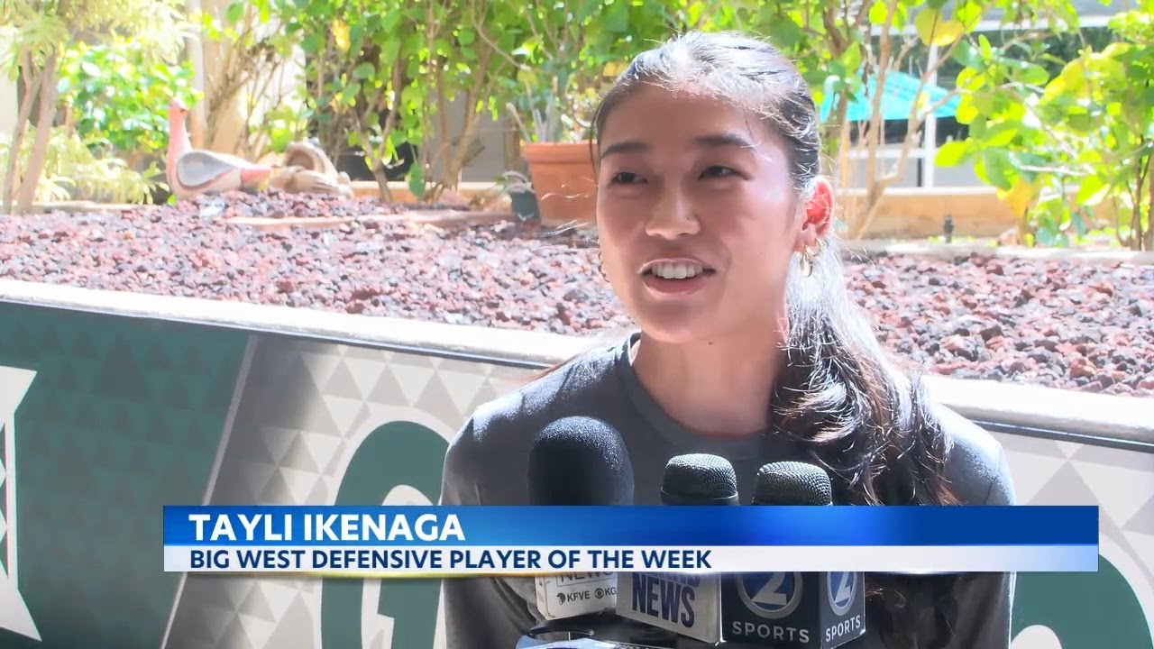 Rainbow Wahine volleyball’s Tayli Ikenaga named “Defensive Player of ...