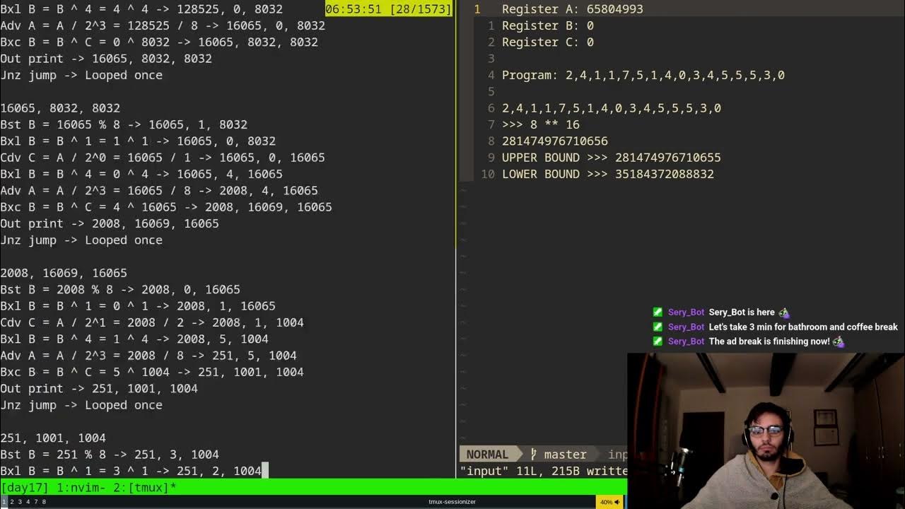 Advent of code in RUST - Day 17 - YouTube