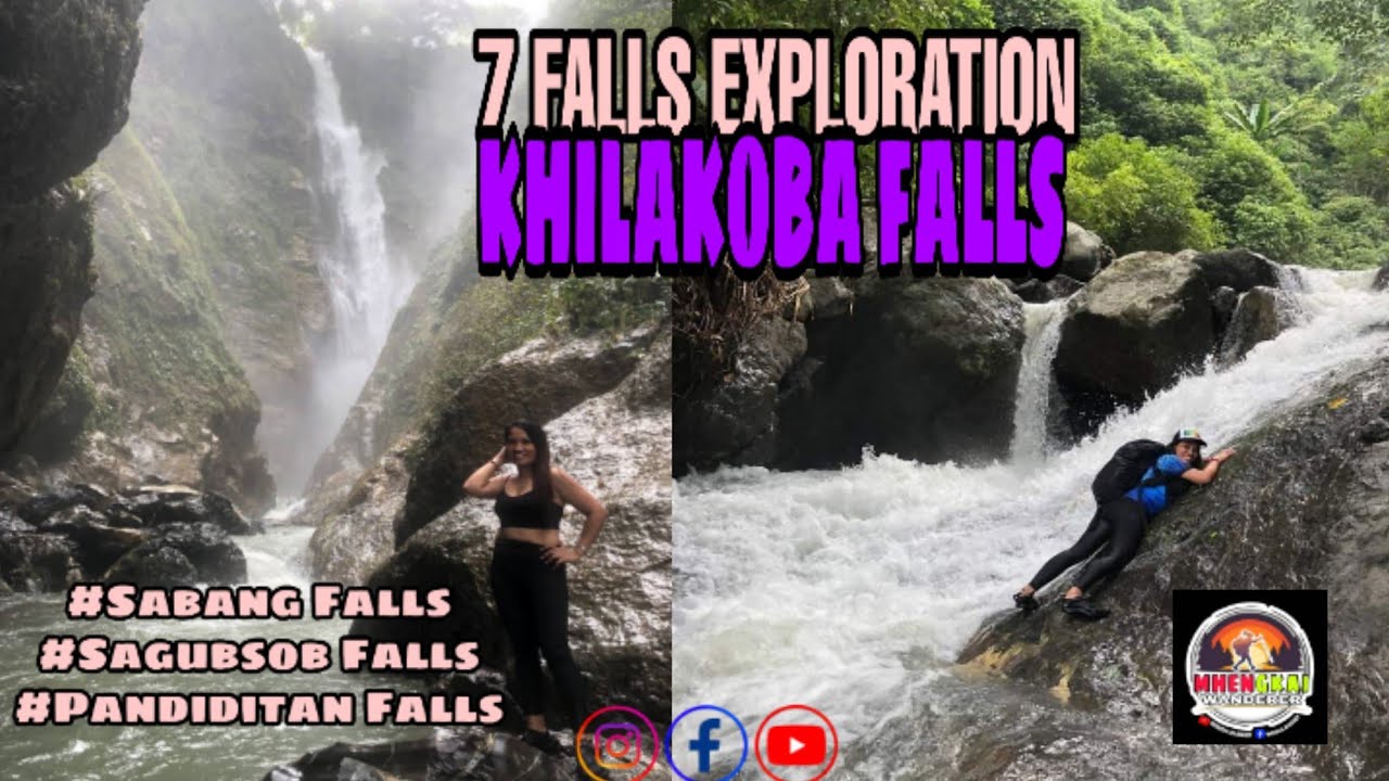 KHILAKOBA FALLS (7 Falls Explorations) at Marilog District, Davao City | Mhengkai Wanderer - YouTube
