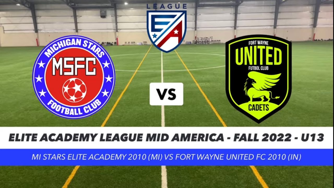 MI Stars Elite Academy 2010 (MI) vs Ft Wayne United FC 2010 (IN) - YouTube