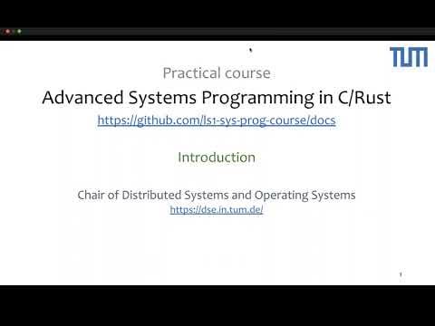 [sys-prog] 0. Introduction - YouTube