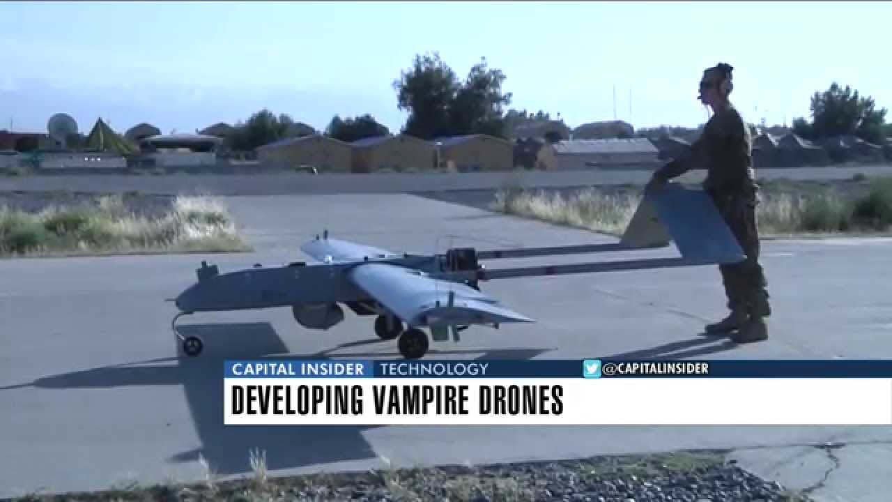 Developing vampire drones - YouTube