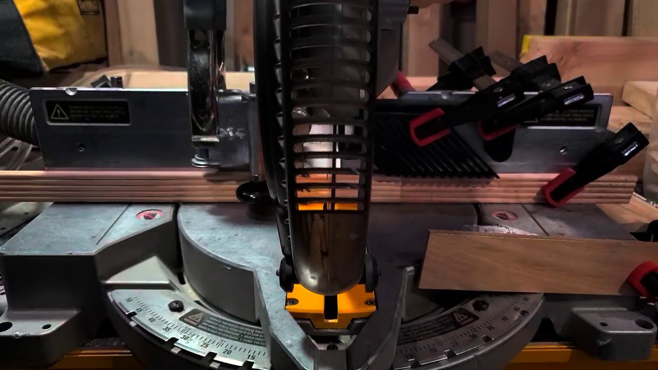 Cutting Beadlock Tenon stock to size. - YouTube