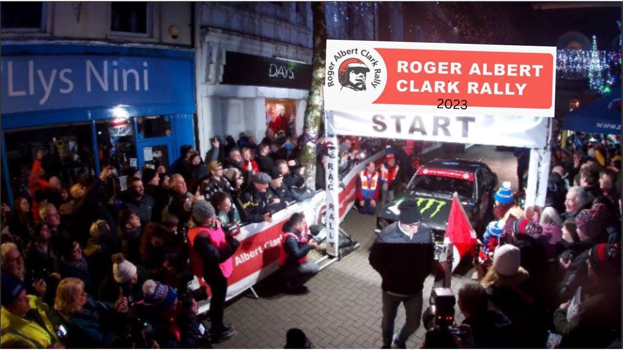 Rodger Albert Clark Rally 2023 / Ceremonial Start (Rare Historic Rally ...