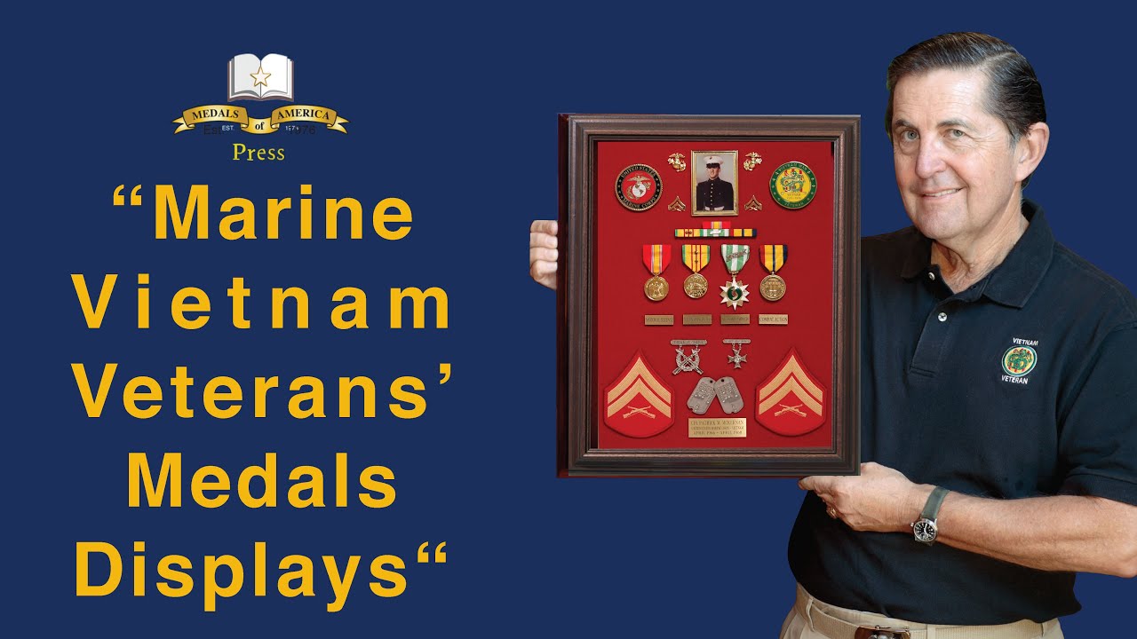U.S. Marine Corps Vietnam Veterans' Awards Displays, "Are your Medals ...