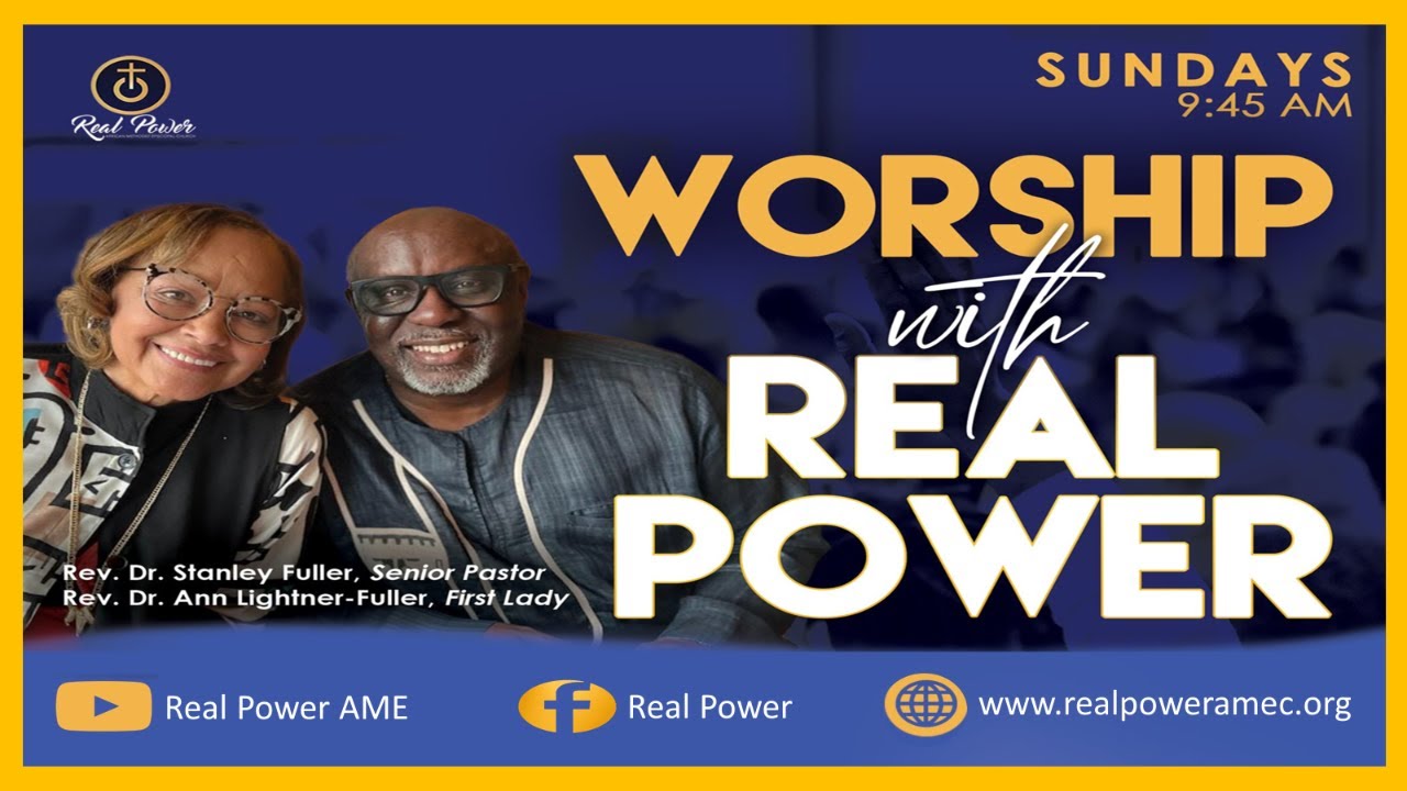 Real Power 9:45AM Worship Service | “Get A Grip” | Dr. Ann Lightner ...