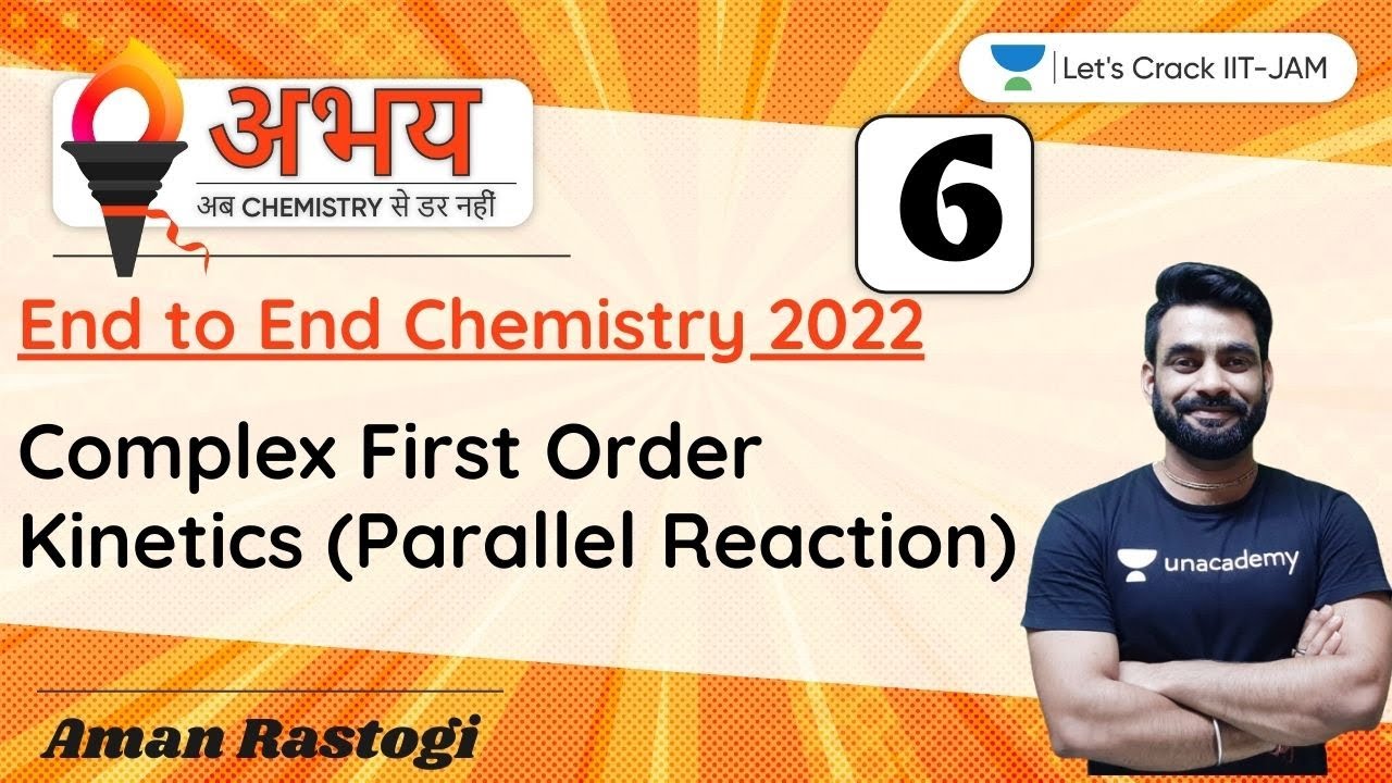 Complex First Order Kinetics (Parallel Reaction) | End to End Chemistry ...
