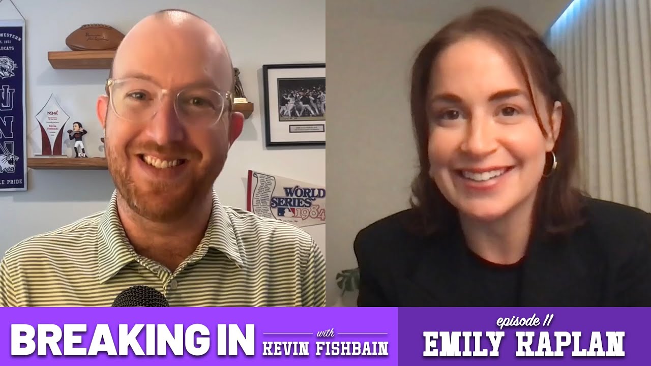 How ESPN NHL Reporter Emily Kaplan Got Her Start in Sports Media - YouTube