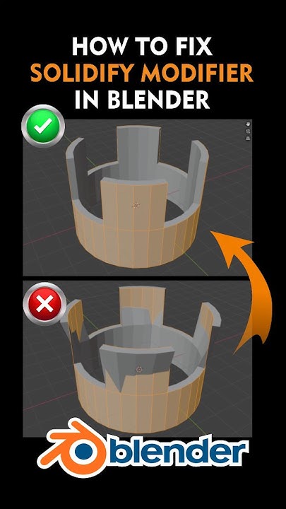 Blender Solidify Modifier Fix | Quick Solution for Common Issues - YouTube