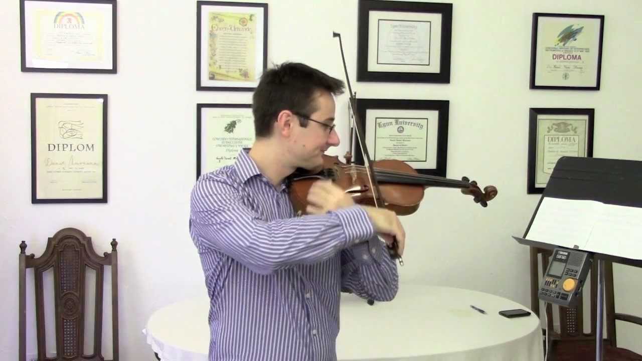 Practicing Companion - Play "Silent Night" On Violin - YouTube