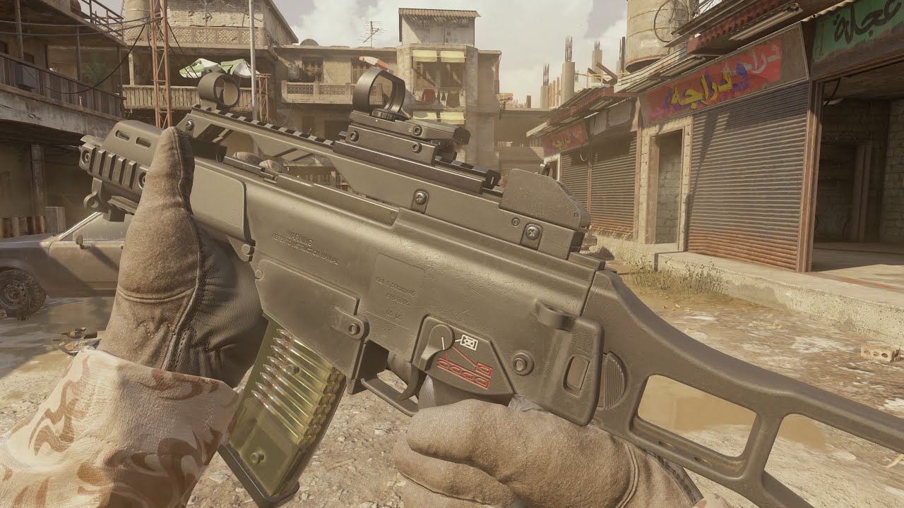 22-7 G36C GAMEPLAY | Call of Duty Modern Warfare Remastered Multiplayer ...