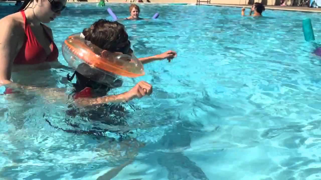 Pool walking 7/24/15 - YouTube
