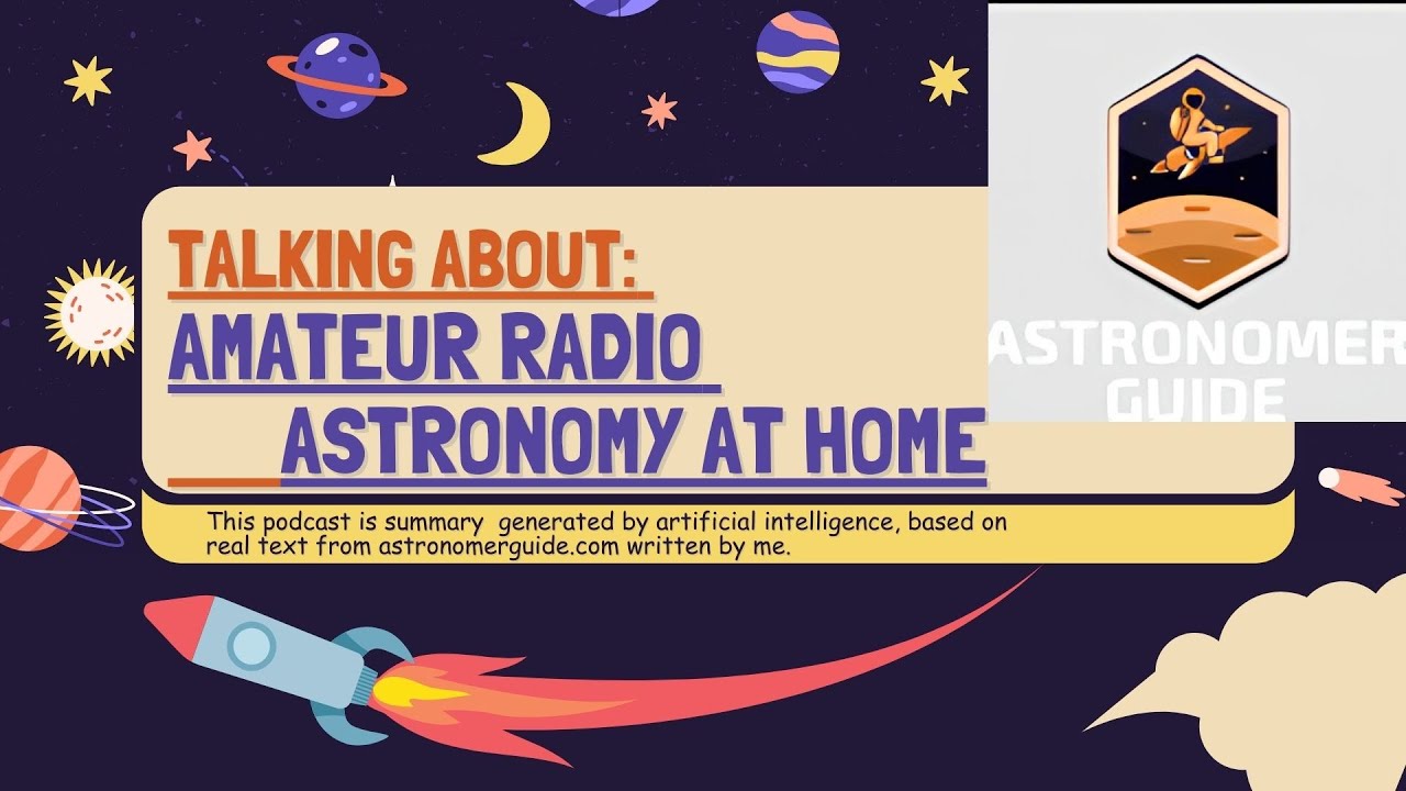 Talking About Radio Astronomy at Home - YouTube