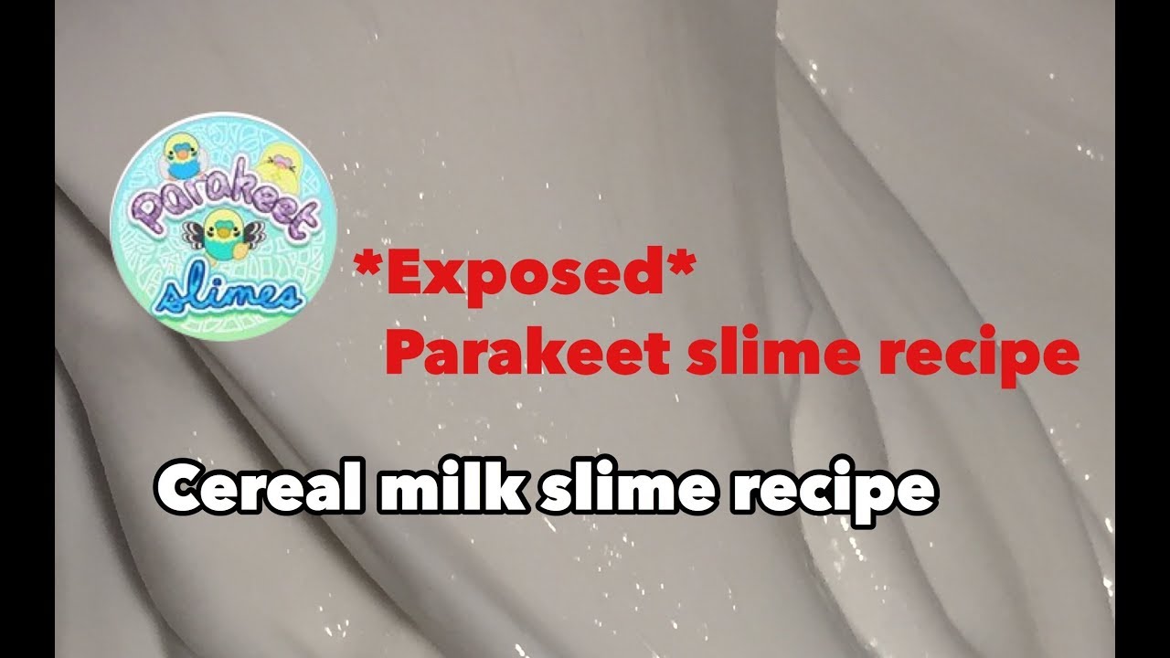 HOW TO MAKE CEREAL MILK SLIME.... - YouTube