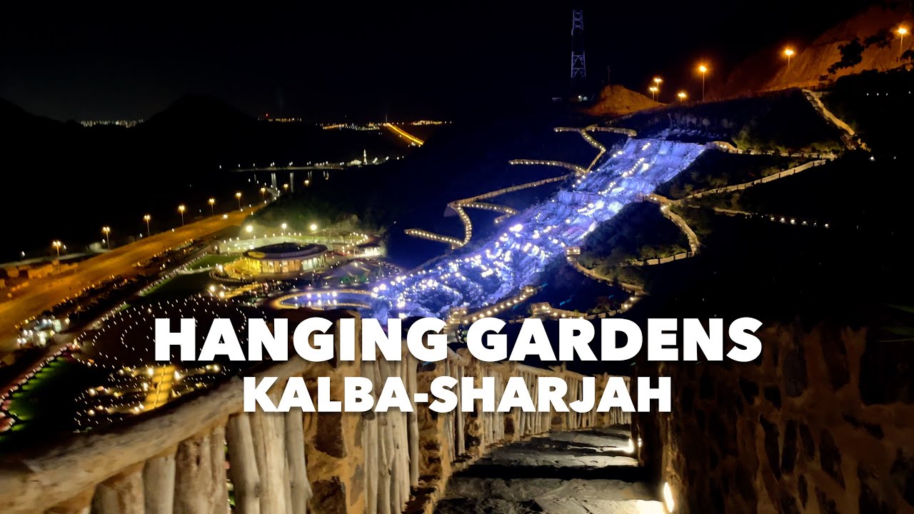 Hanging Gardens Kalba Sharjah - YouTube
