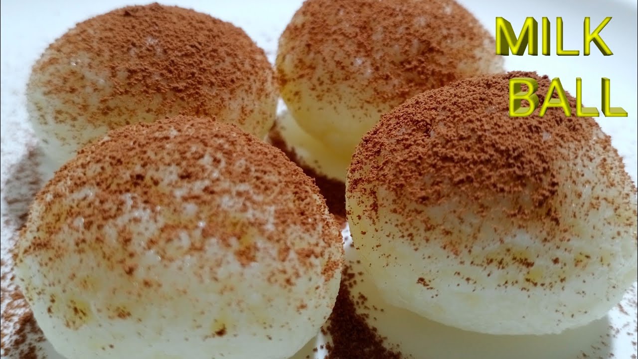 Milk ball recipe / 3 चीज से 5 मिनट में बनायें milk ball / milk se banne ...