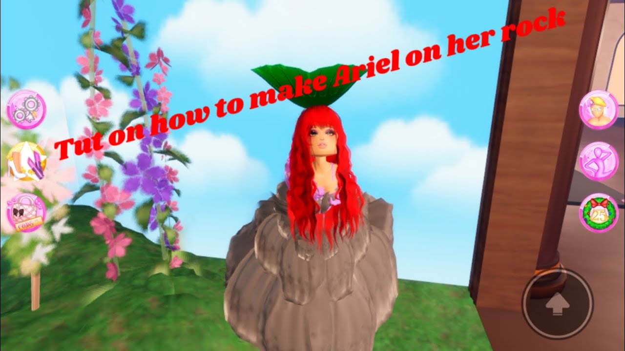 How to make Ariel on her rock (DTI) - YouTube