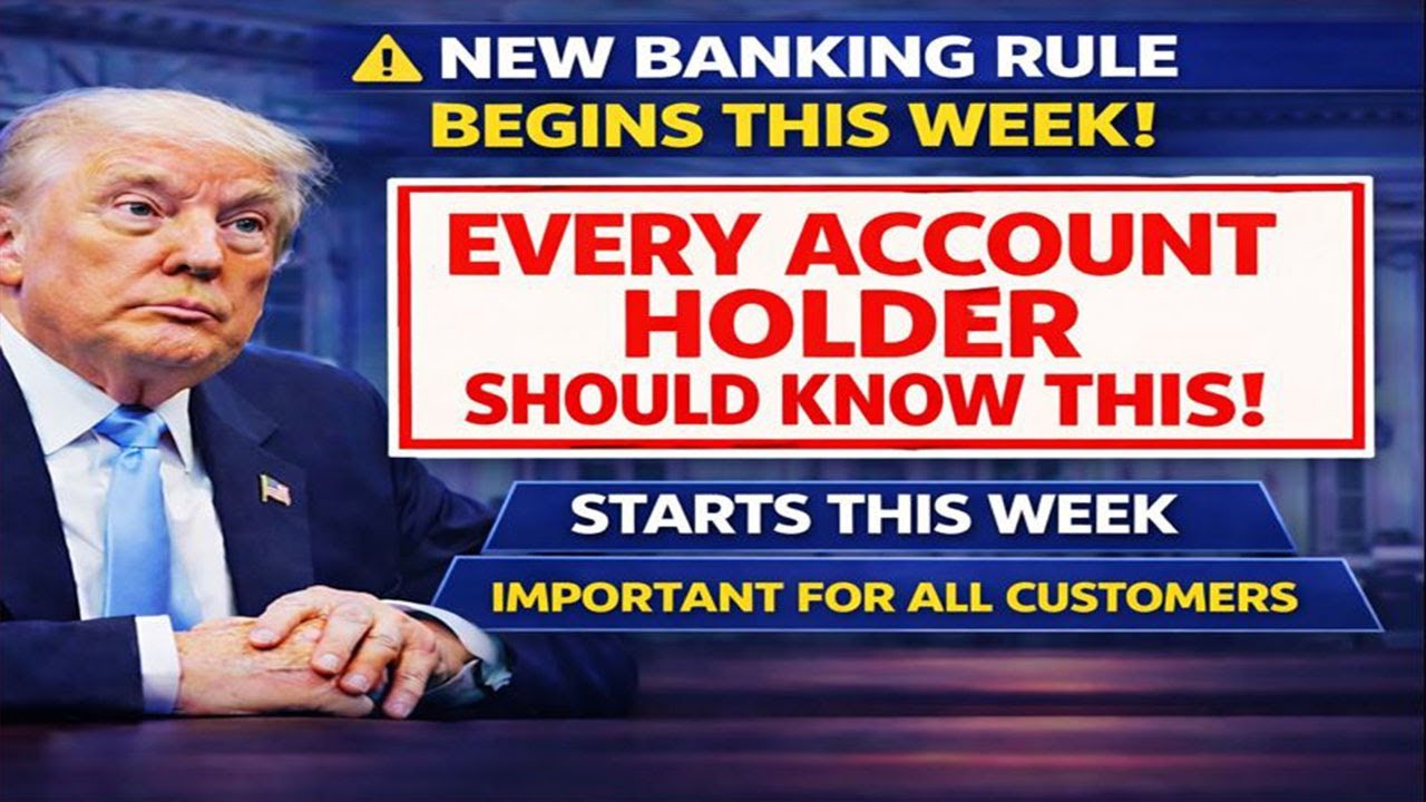⚠️ New Banking Rule Begins This Week: Every Account Holder Should Know ...