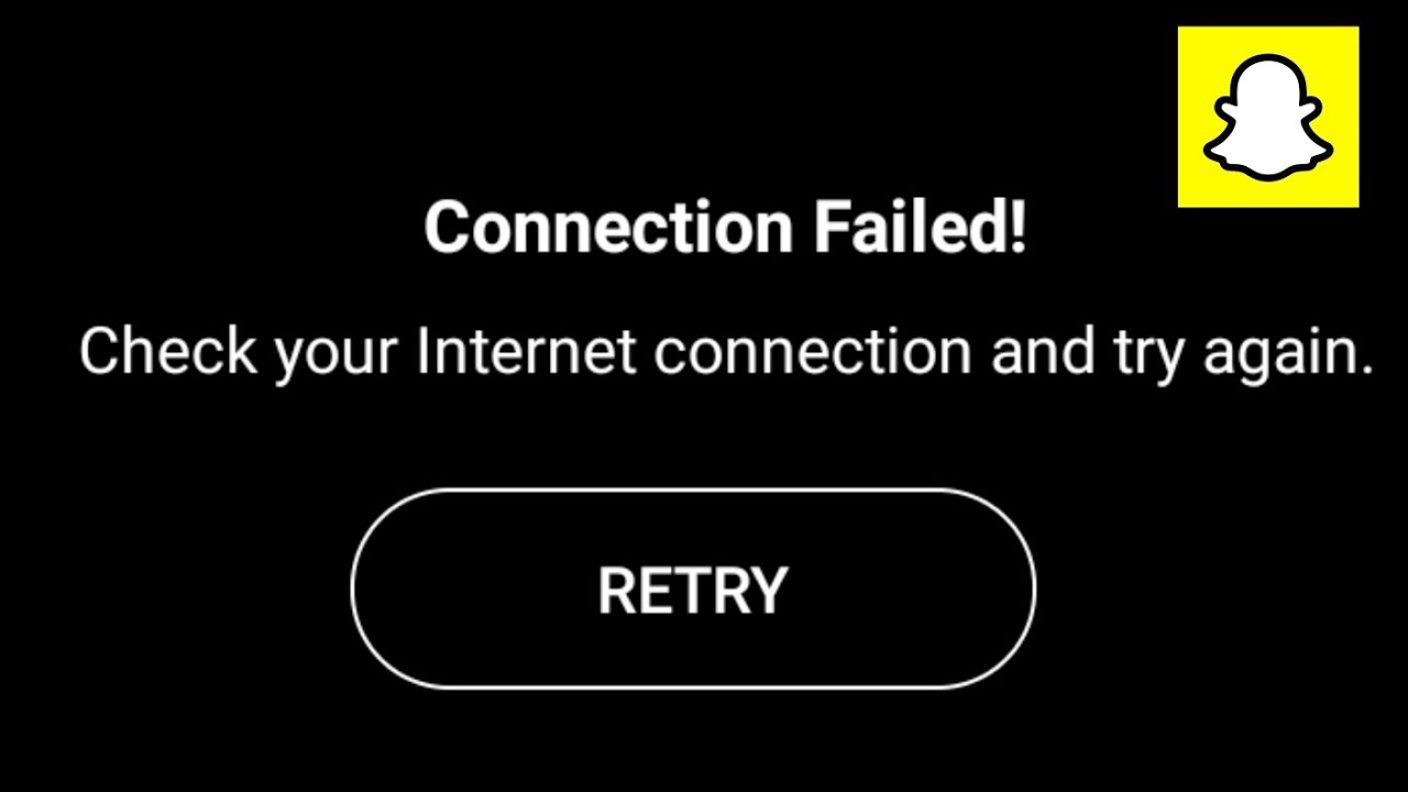 Snapchat nahi chal Raha hai kya kare/Snapchat connection failed ...