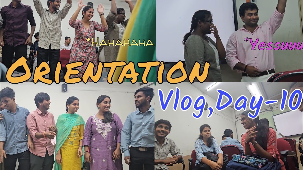 Orientation Vlog|Day-10|ICAI OC Vlog|Hyderabad SIRC - YouTube