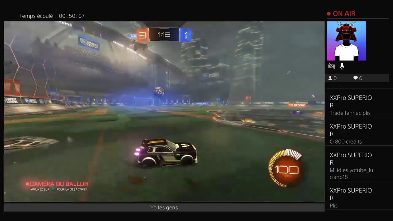 Live Rocket League chill - YouTube