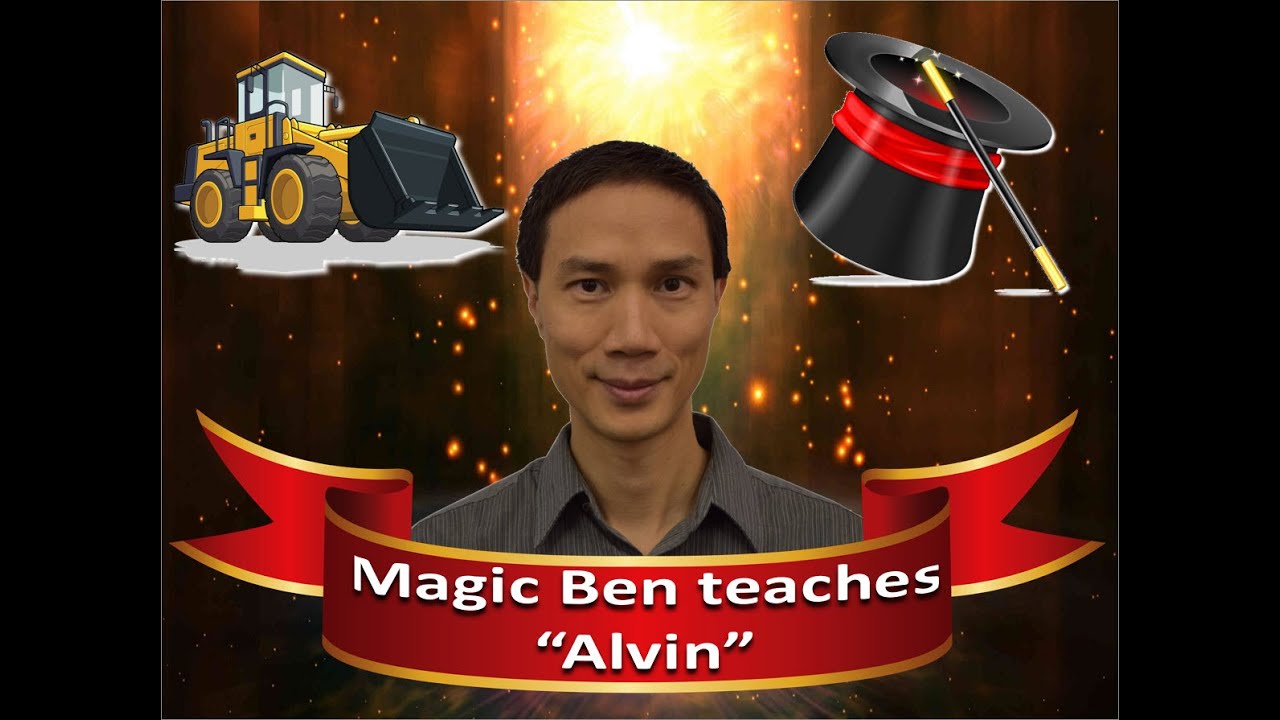 Magic Ben teaches "Alvin" - YouTube