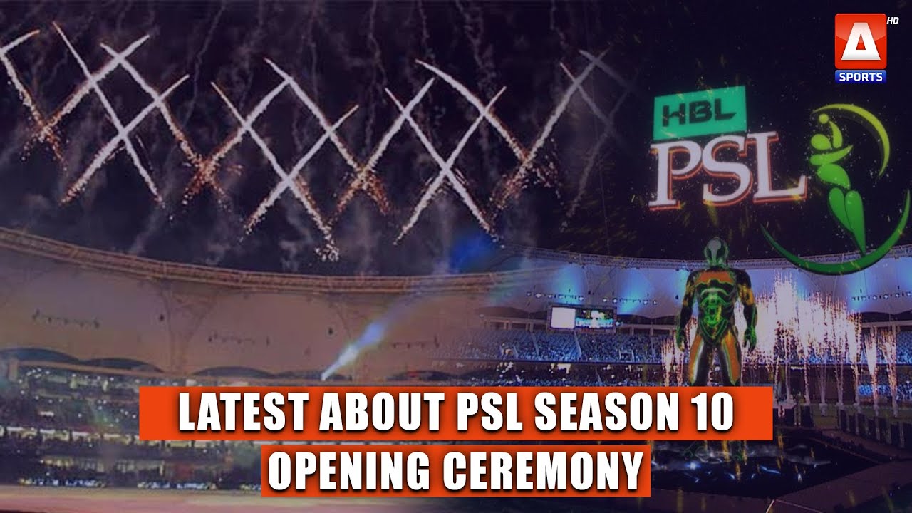 The latest buzz around the PSL Season 10 opening event. - YouTube