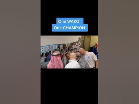 One WAKO - One Champion #onewakoonechampion #onewako #onechampion #wakokickboxing #shorts - YouTube